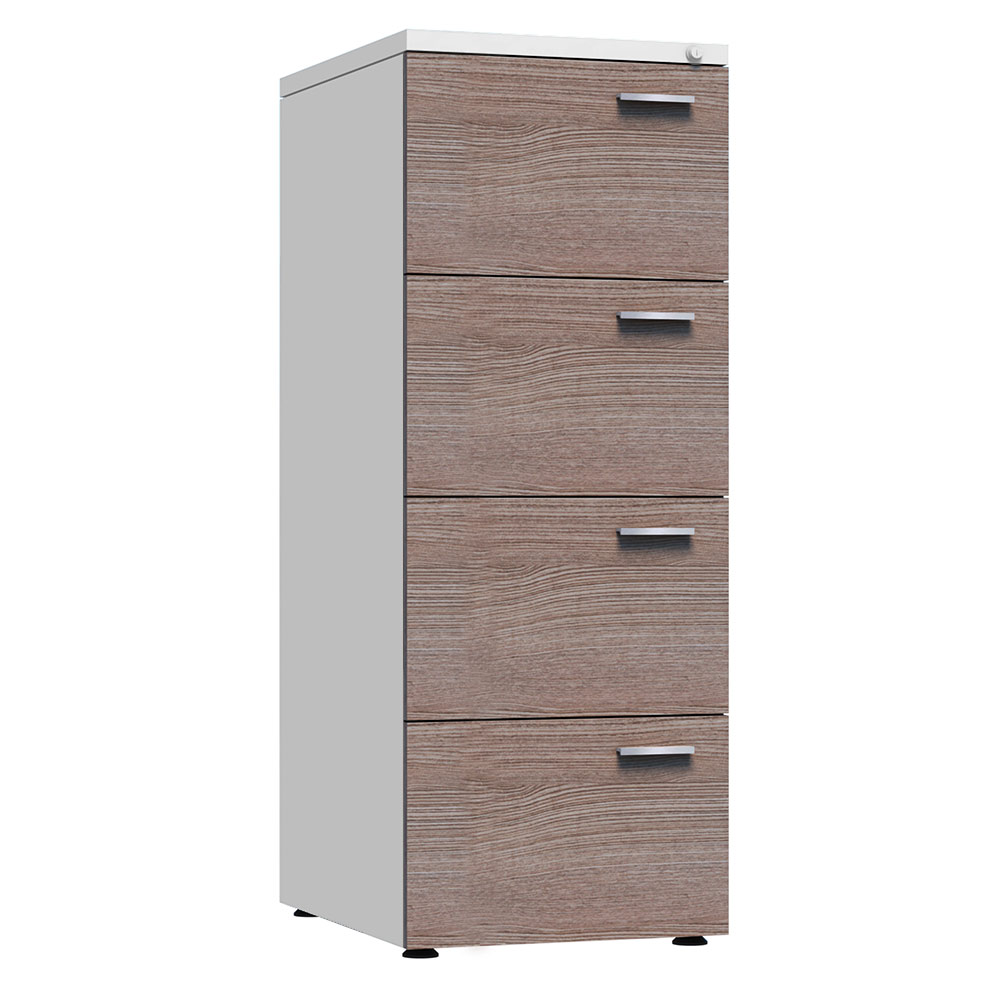 Archivador en Madera 4 gavetas | Industrias Cruz